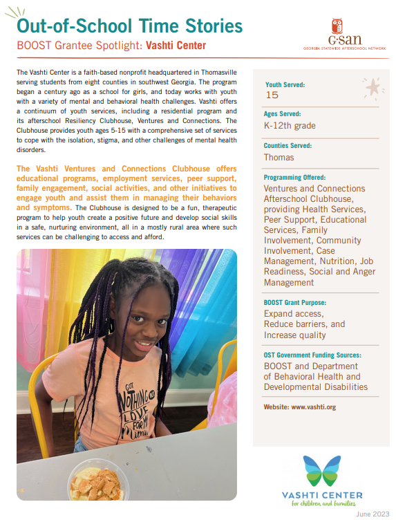 BOOST Grants Program Reports - GSAN